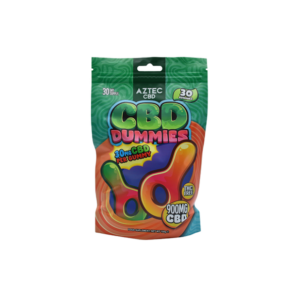 Aztec CBD 900mg Gummies - 150g vegan friendly 30mg per gummy | eBay UK