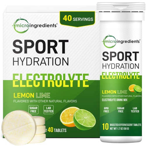 Sport Electrolyte Tablets 4 Pack 40 Bisected Pieces | Hydrogen Water ...