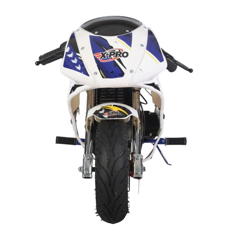 X-PRO 40cc Pocket Bike Gas Powered 4 Stroke Kids Mini Bike Off Road ...