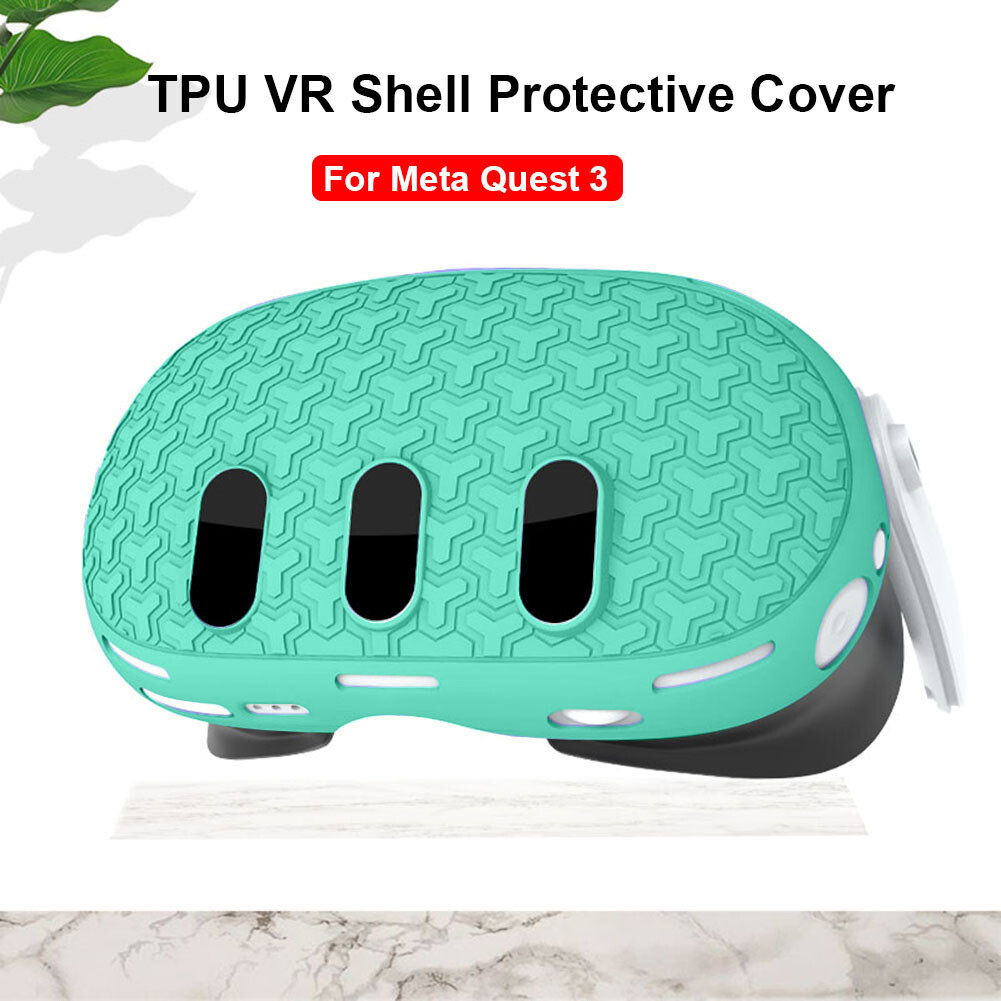 VR Shell Front Protector Cover Anti Shock Waterproof for Meta Quest 3 ...