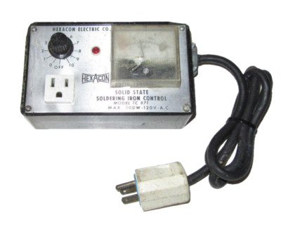 Hexacon Extra Heavy Duty Soldering Iron Solid State Heat Control TC 871 ...