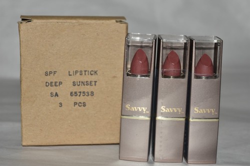 3x Savvy Plus Moisture Lipstick SPF 20 Mocha pink berries pink U CHOOSE ...