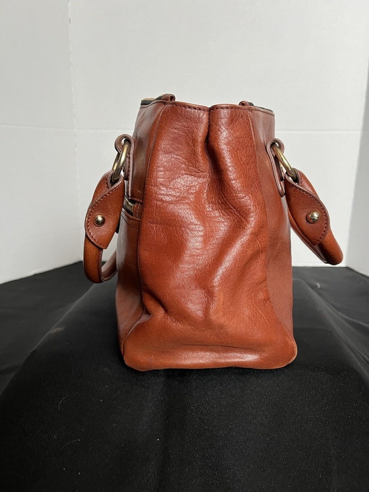 MODALU PIPPA TAN HANDBAG TAN LEATHER SHOULDER GRAB BAG | eBay