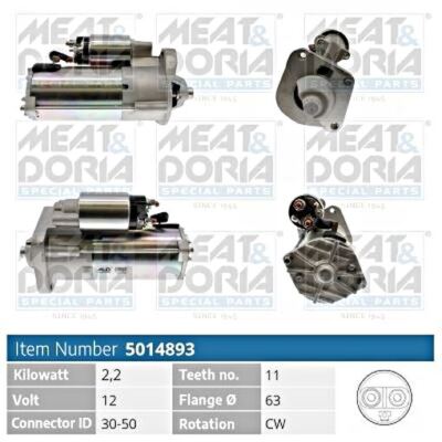 Starter For VOLVO C30 C70 II S40 S60 S80 V40 V50 V60 V70 III 07-18 ...