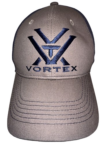 Vortex Snap Back Strap Gray and Blue Hat by Vortex Pristine Condition ...