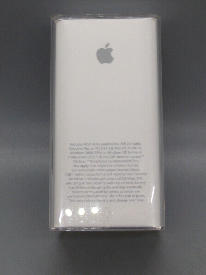 Apple iPod Nano A1199 2GB 2nd Generation Silver MA477LL/A New Sealed ...