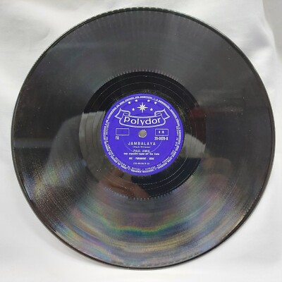 PAUL ANKA - Jambalaya / Pity Pity - Polydor - 78 RPM Brazil 1963 Vinyl ...