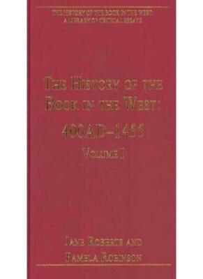 The History of the Book in the West: v. 1-5 (Th, Weedon** 9780754627807 ...