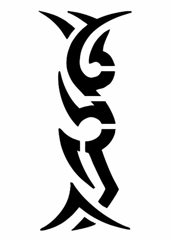 Letter S Tribal