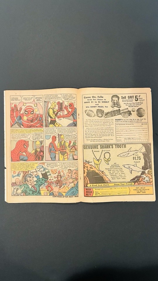 Amazing Spider-Man #16, 1st Daredevil X-over, 2nd Ringmaster, Ditko ...