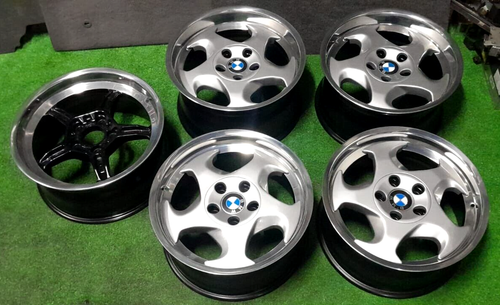 BMW E34 M5 89_96 Throwing Star Wheels 17 Inches 17x8 17x9 Wheels ...
