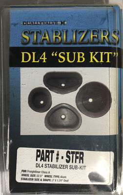 Duallyvalve DL4 Stabilizer Sub Kit #STFR For Freightliner Class A 22.5 ...