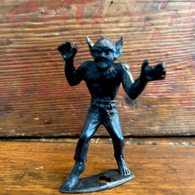 Werewolf Monster Figure Harry Scarey Vintage 1960s MPC Weird Mini ...