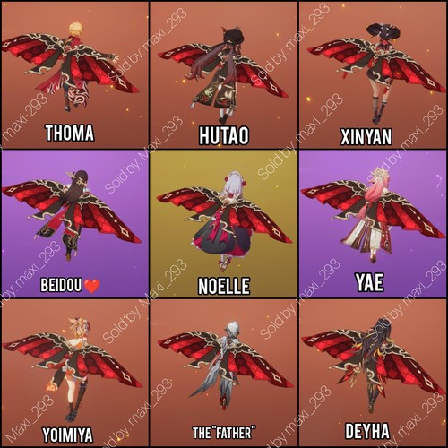 Genshin Impact KFC Glider Code Wings of Delicacies & In-game Items CODE ...
