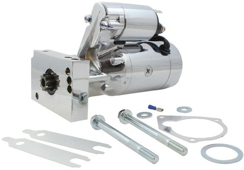 Chevy 283 305 327 350 454 CI Engines High Torque Chrome Starter Hot Rod ...