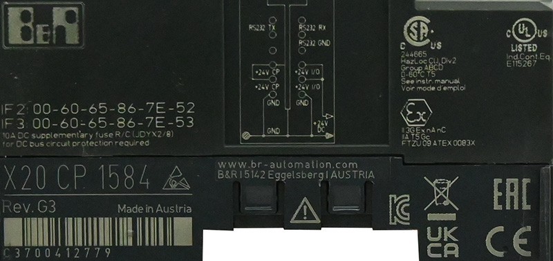 B&R X20CP1584 X20 CP 1584 | eBay.de