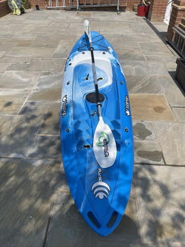 Tootega Pulse 85 Sit on Top Kayak with paddle and seat | eBay UK