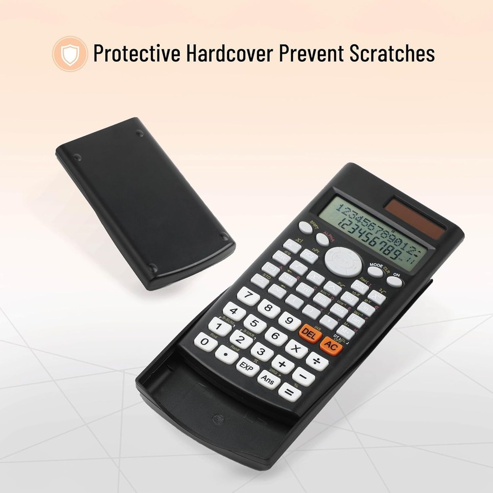 12 Scientific 2 Line Calculators Fraction Statistics 240 Function ...