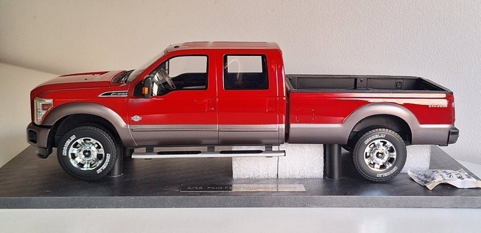 Ford F-350 King Ranch Pick-Up 2016 Red 1/18 Model777 217085 (1 of 300 ...