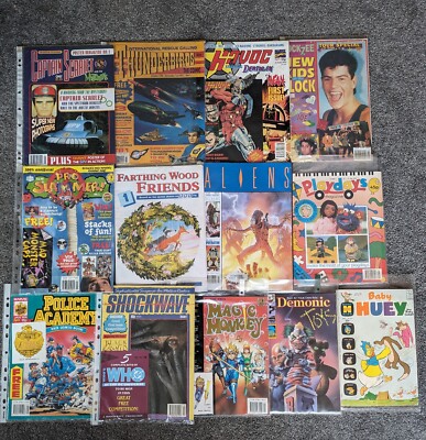 Vintage Comics & Magazine Bundle | eBay UK
