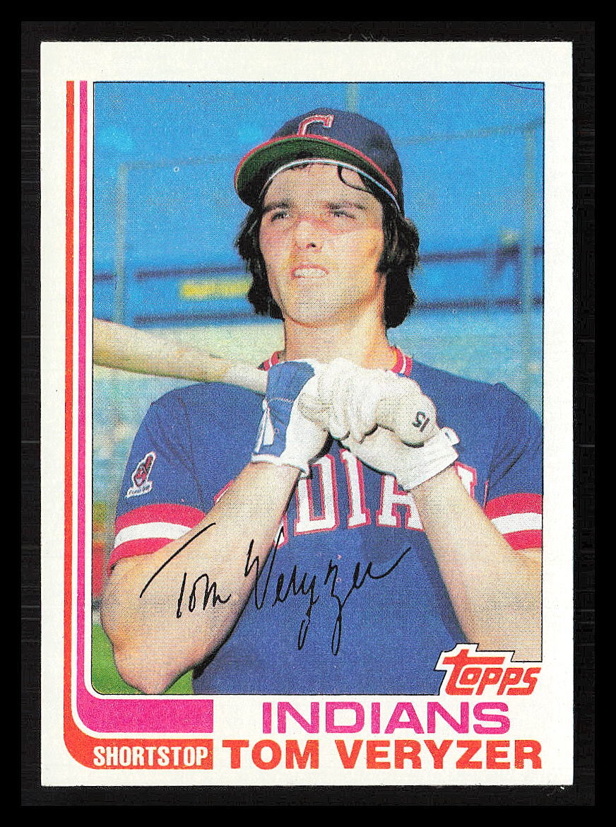 Tom Veryzer 1982 Topps #387 Cleveland Indians | eBay