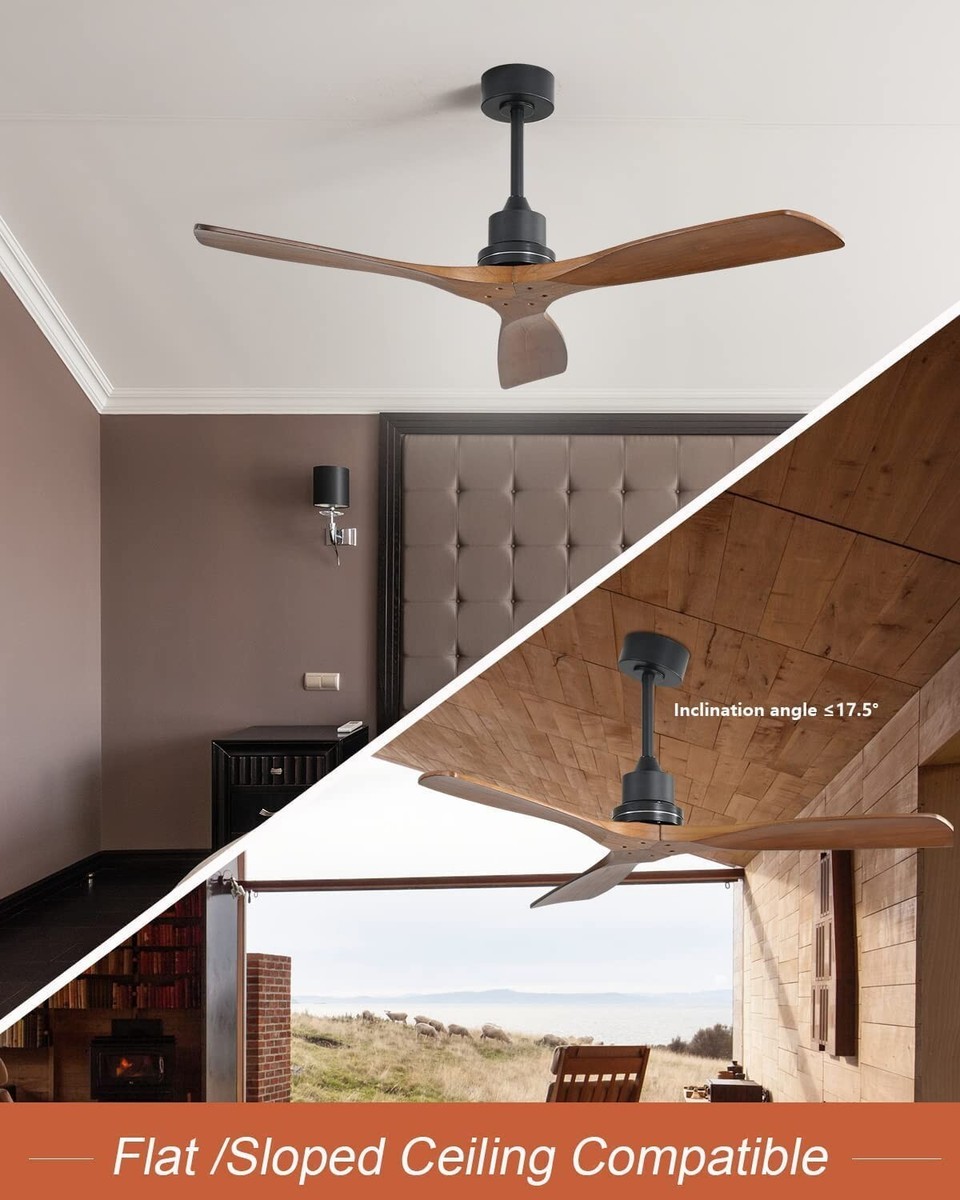 Modern Wood Ceiling Fan