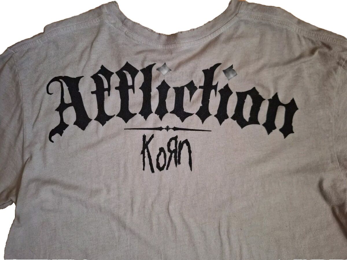 Affliction X Korn Signature Series T-Shirt Size in L | eBay Affliction X Korn Signature Series T-Shirt Size in L | eBay