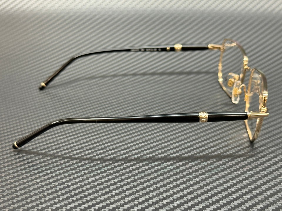MONT BLANC MB0347O 004 Gold Black Extra Large Men's 54 mm Eyeglasses | eBay