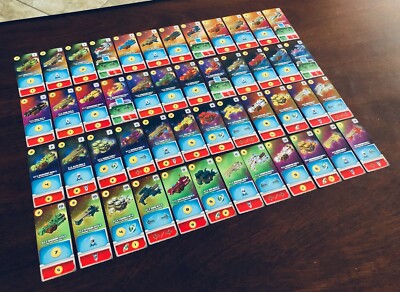 Space Base (48 Level 1 Ship Cards, Complete Set) Extra/Replacement Game ...