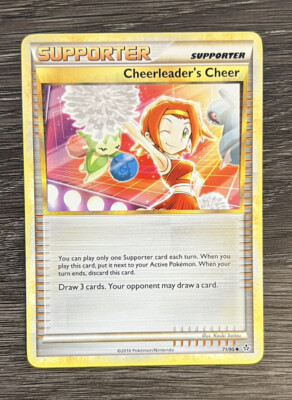 Pokemon Card: Cheerleader's Cheer 76/95 Supporter Call of Legends Set ...