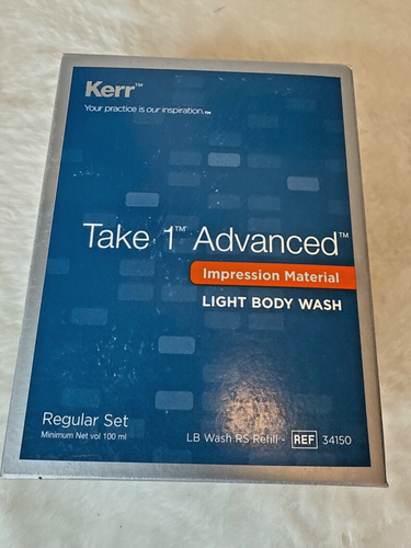 Kerr 34150 Take 1 Advanced VPS Impression Light Body, Regular Set ...