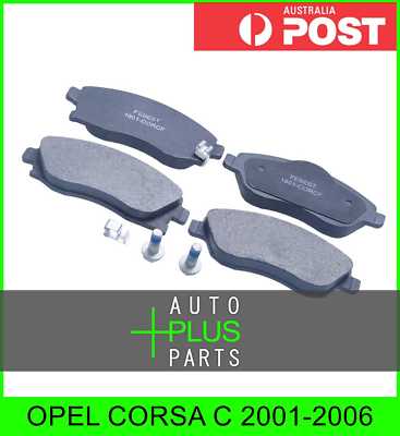 Fits OPEL CORSA C Brake Pads Disc Brake (Front) | eBay Australia