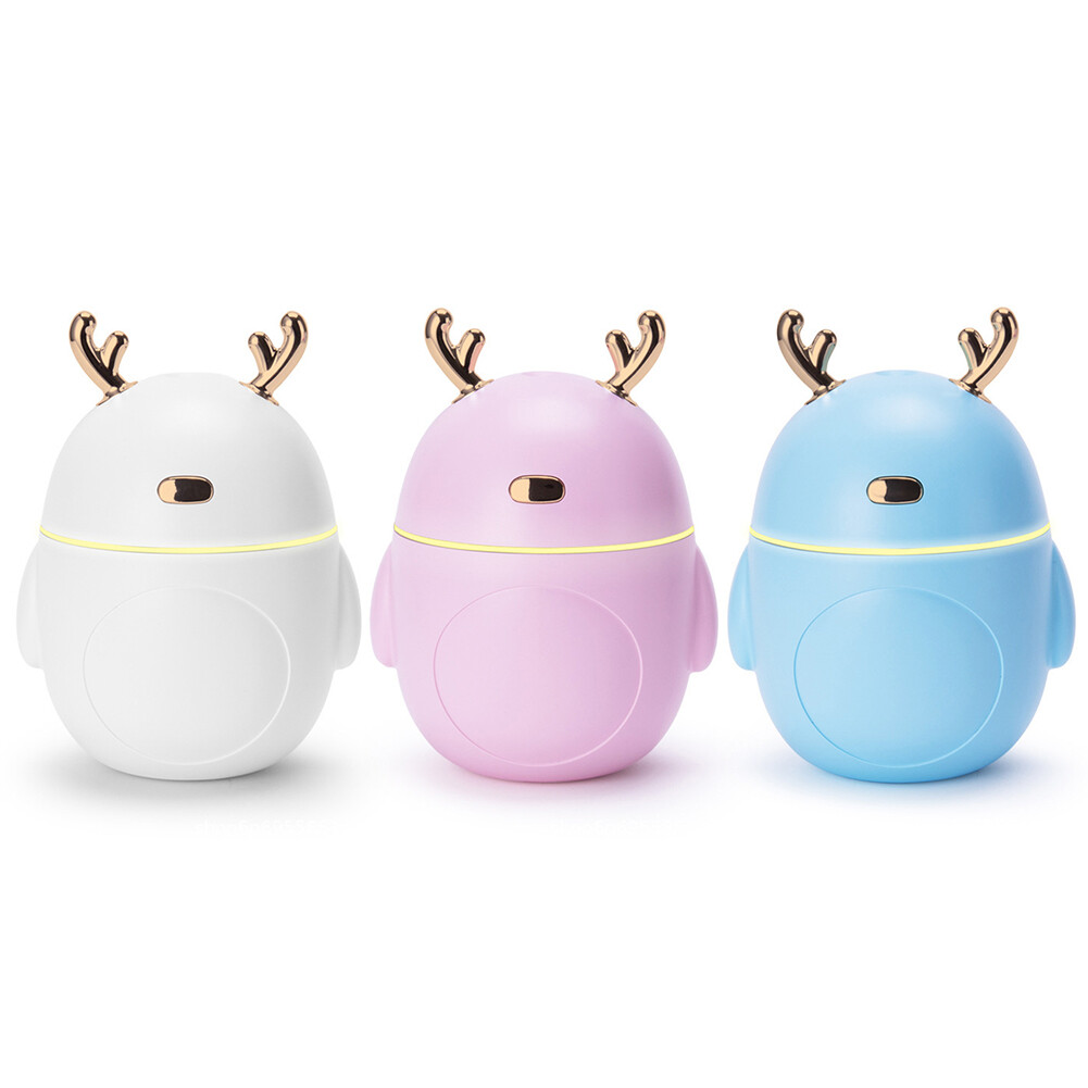 Deer Shape Humidifier Portable Ultrasonic USB Cool Mist Maker Diffuser ...