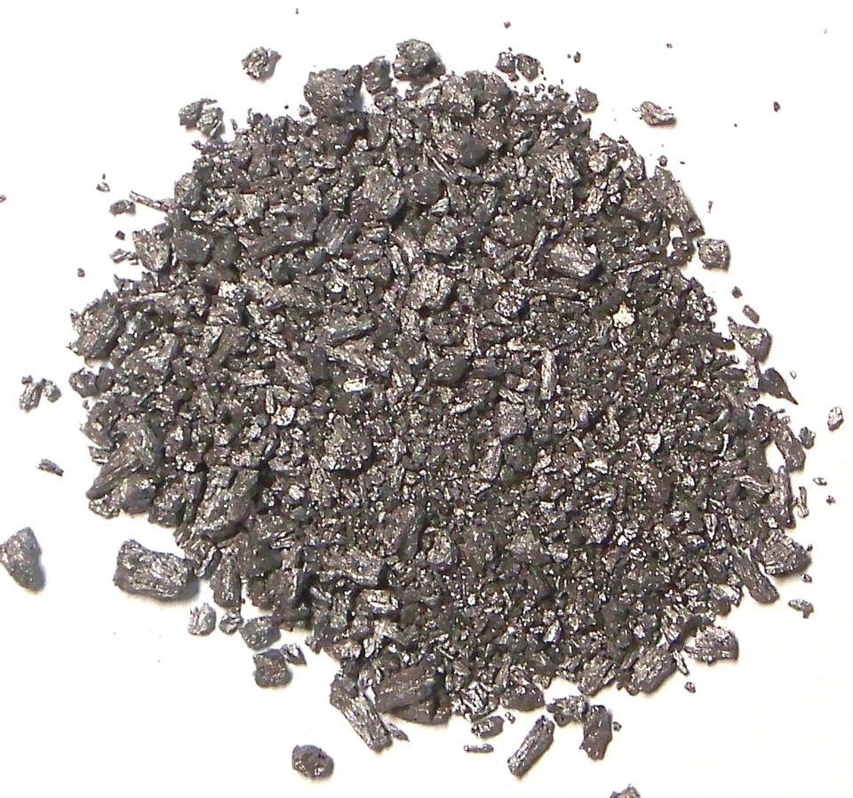 Element sample,5g pure α-tin allotrope (alpha, grey tin, tin pest) in ...
