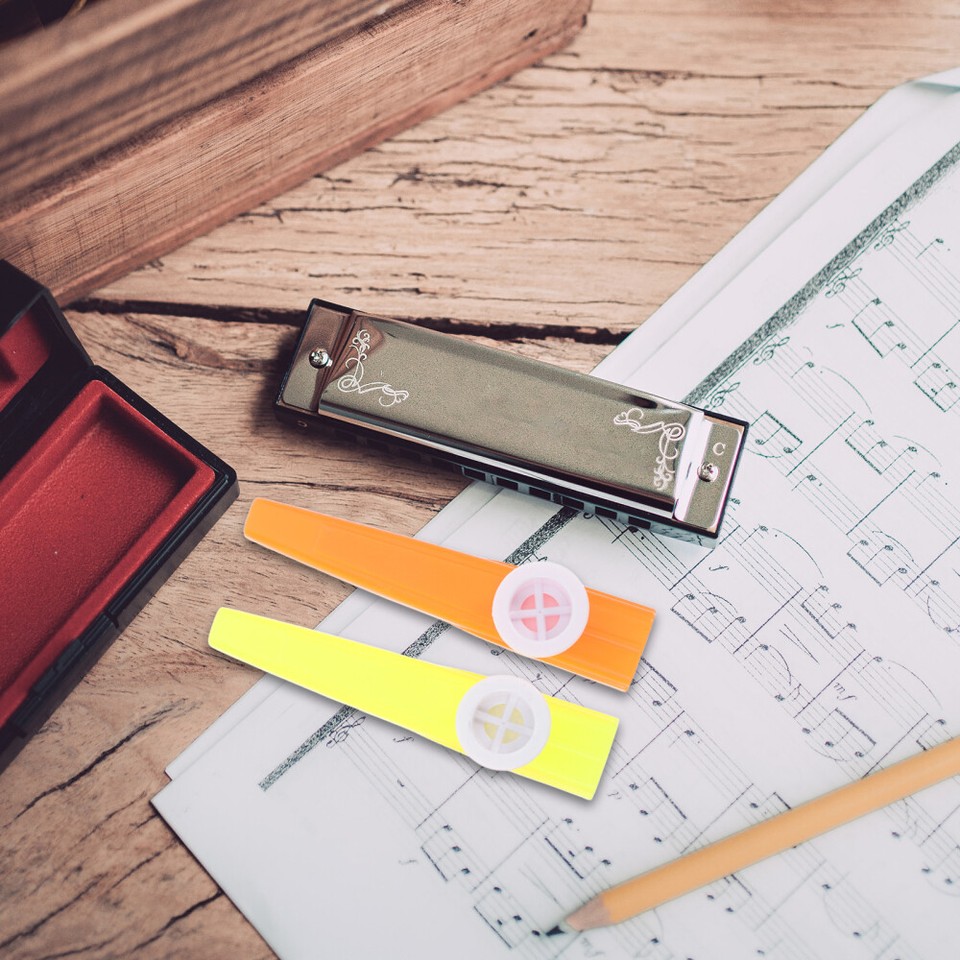 24 Pcs Kazoo Child Toddler Kids' Musical Instruments Plastic Kazoos for ...