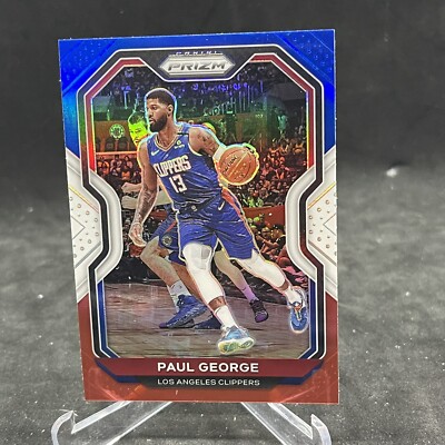 2020-2021 Panini Prizm Paul George RED WHITE & BLUE | eBay