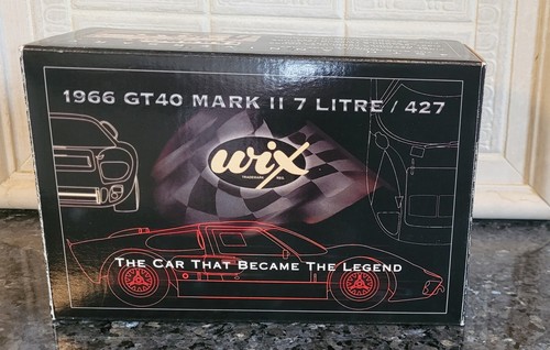WIX Icons 1966 GT40 Mark II 7 Litre / 427 Diecast 1/24 NIB Classic ...