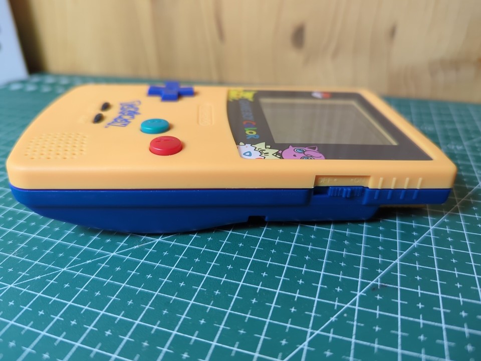 Nintendo Game boy color édition pokemon Pikachu gameboy GBC IPS Rétro ...