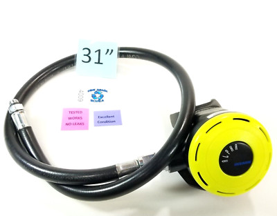 Oceanic Alpha Second 2nd Stage Regulator, Octo Scuba Dive Yellow ...