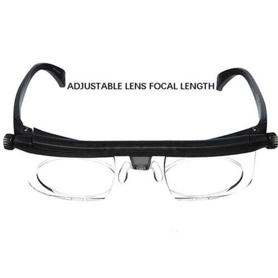 Dial Adjustable Variable Focus Glasses For Reading Distance Vision ...