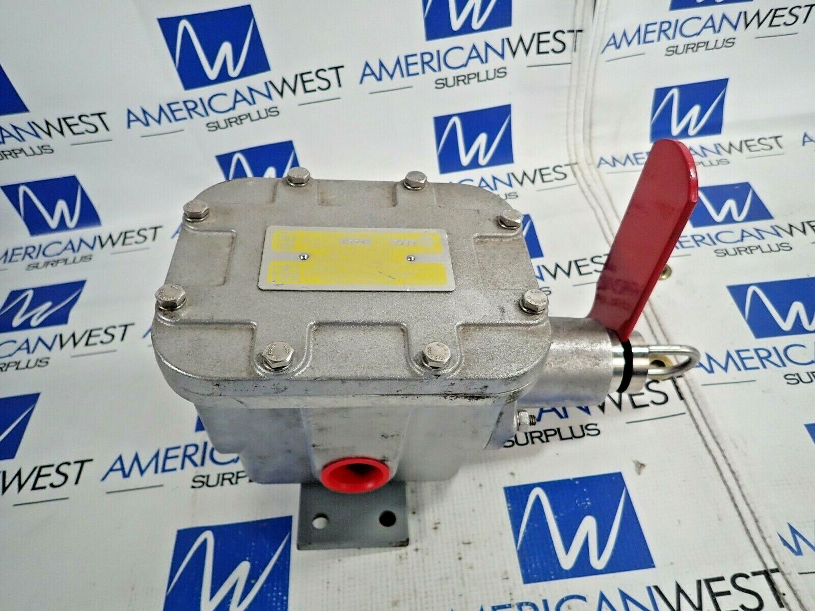 MATERIAL CONTROL R1SX PULL CORD CONTROL FOR HAZ LOC SPDT-20AMP 125,250 ...