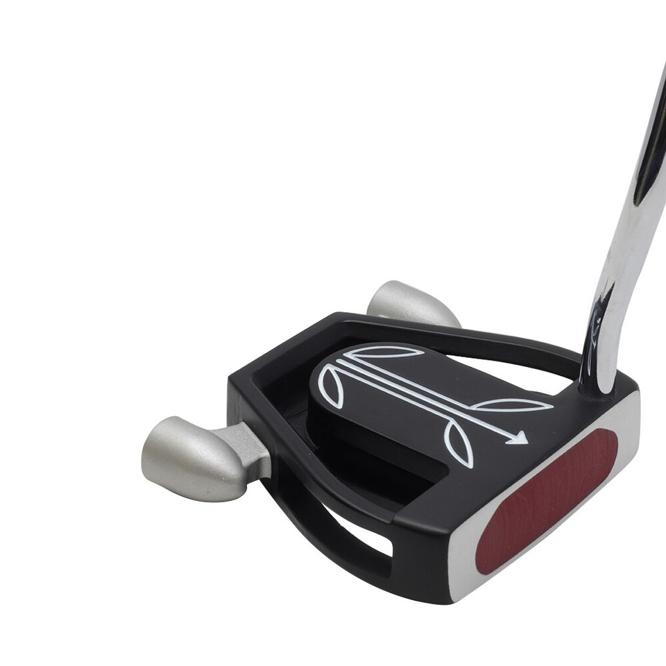 SuperStroke FATSO 5.0 Black/White Grip on T7 Twin Engine Black Mallet ...