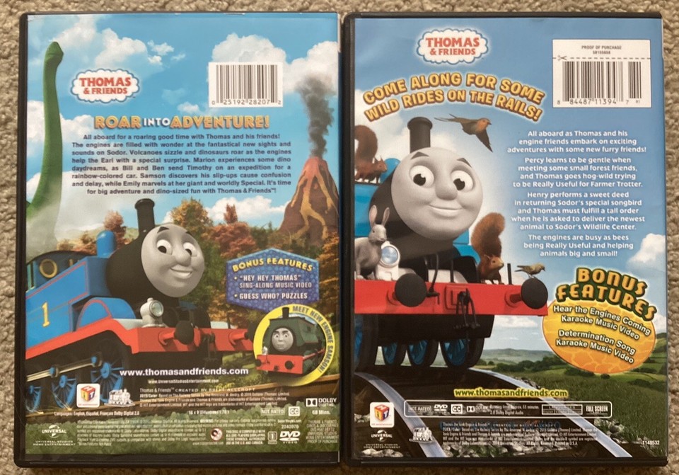 Thomas and Friends: Dinos and Discoveries, Animals Aboard DVD | eBay
