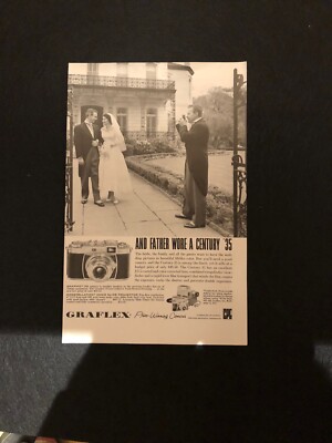 Graflex Century 35. Prize Winning!! Camera Original Print Advertising ...