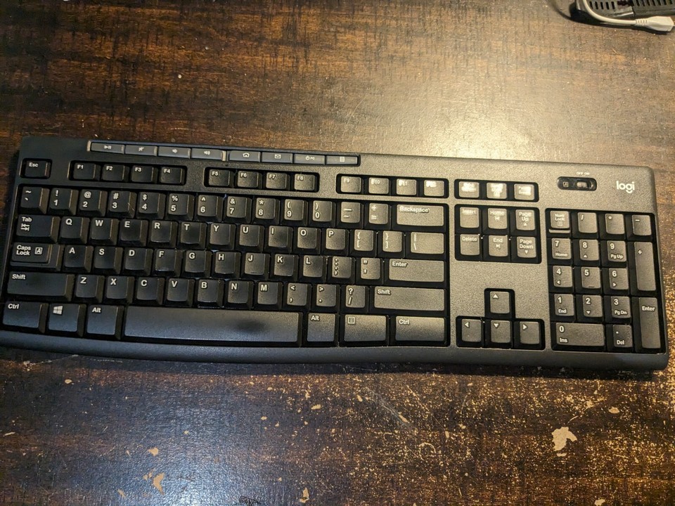 Replacement Keycaps Key Cap For Logitech K270 Wireless Keyboard ...