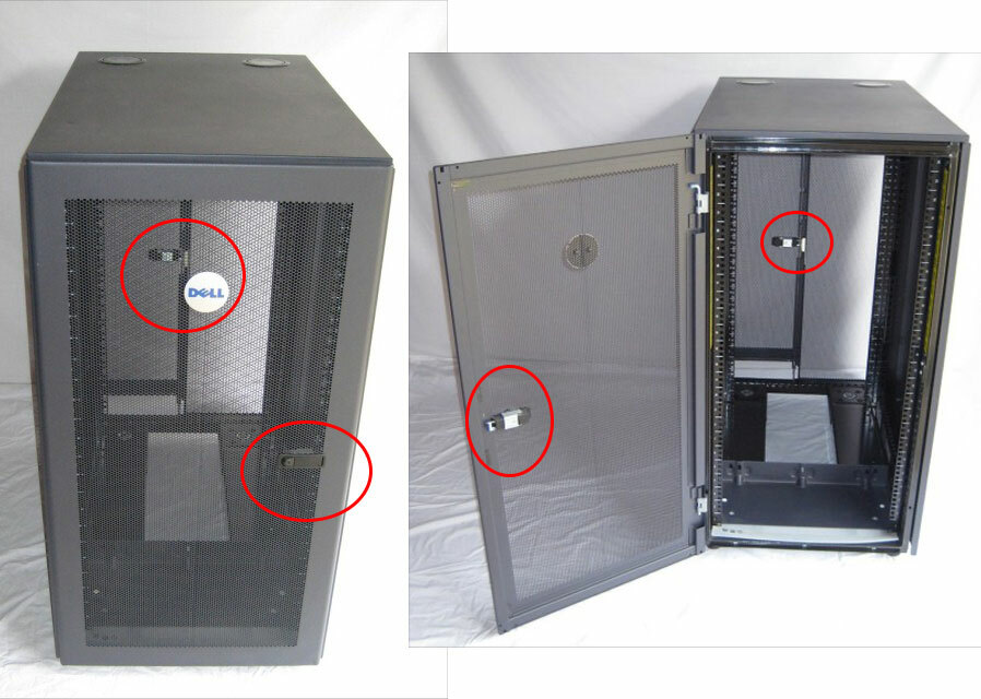 Dell Poweredge 2410 24u Server Rack Cabinet | Cabinets Matttroy