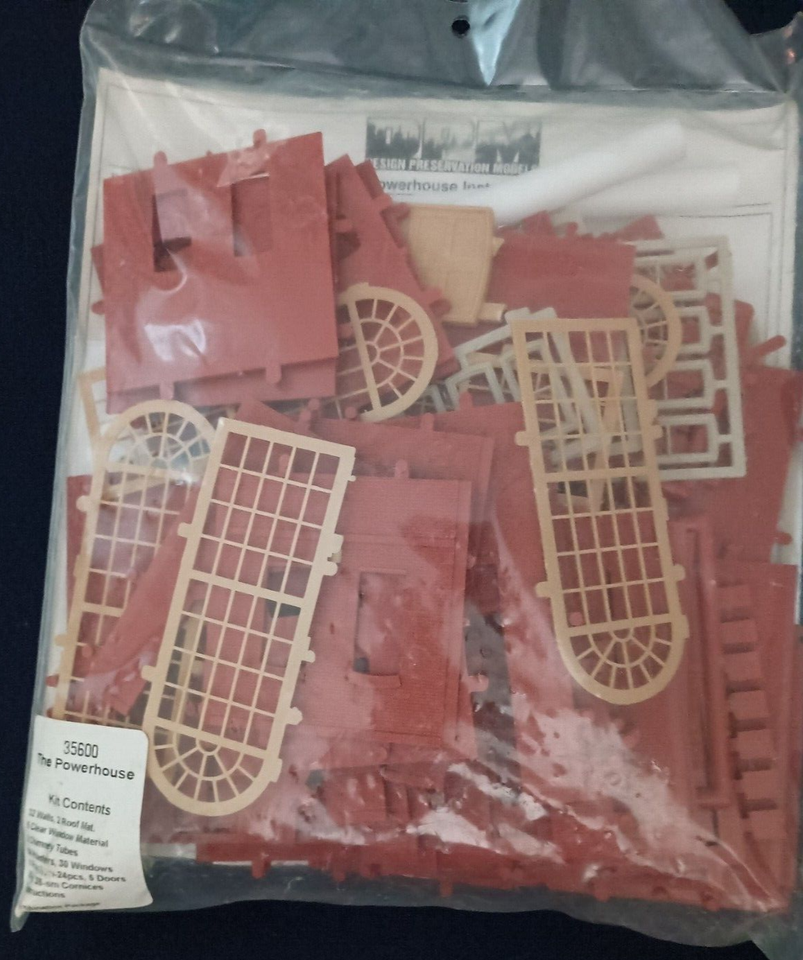 HO SCALE DPM DESIGN PRESERVATION MODELS #35600 POWERHOUSE SEALED ...