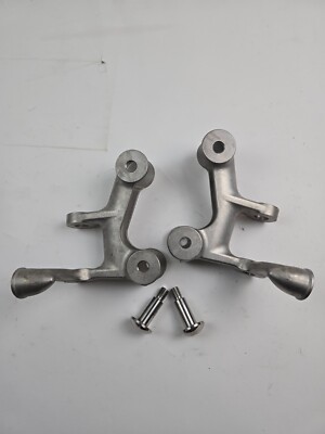 NEW 1928-1934 FORD MODEL A 4-BAR BATWING BRACKETS,PAIR, RAW | eBay