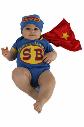 Sozo Super Baby Bodysuit & Cap & Cape Set 6-12 Months - Fast Shipping ...