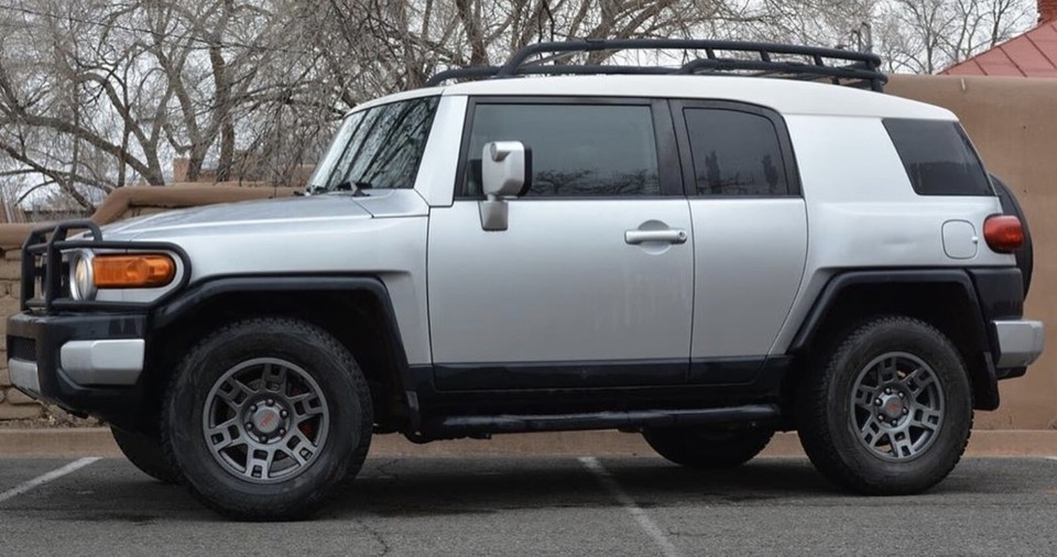 17" Wheels Fit Toyota 4Runner Tacoma Fj GX470 GX460 17x8 6x139 +5 Grey ...